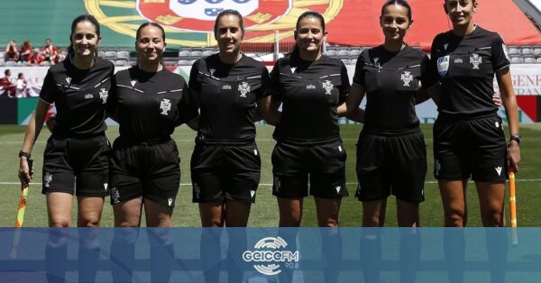 Ana Amorim integrou equipa de arbitragem na final da Taça de Futebol ...